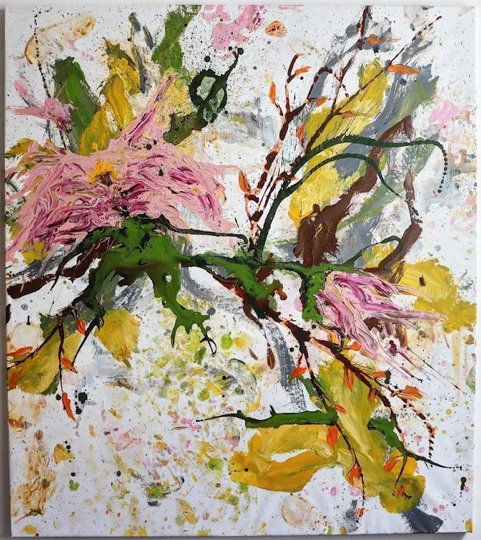 Extra Large work on canvas – Kyte Tatt